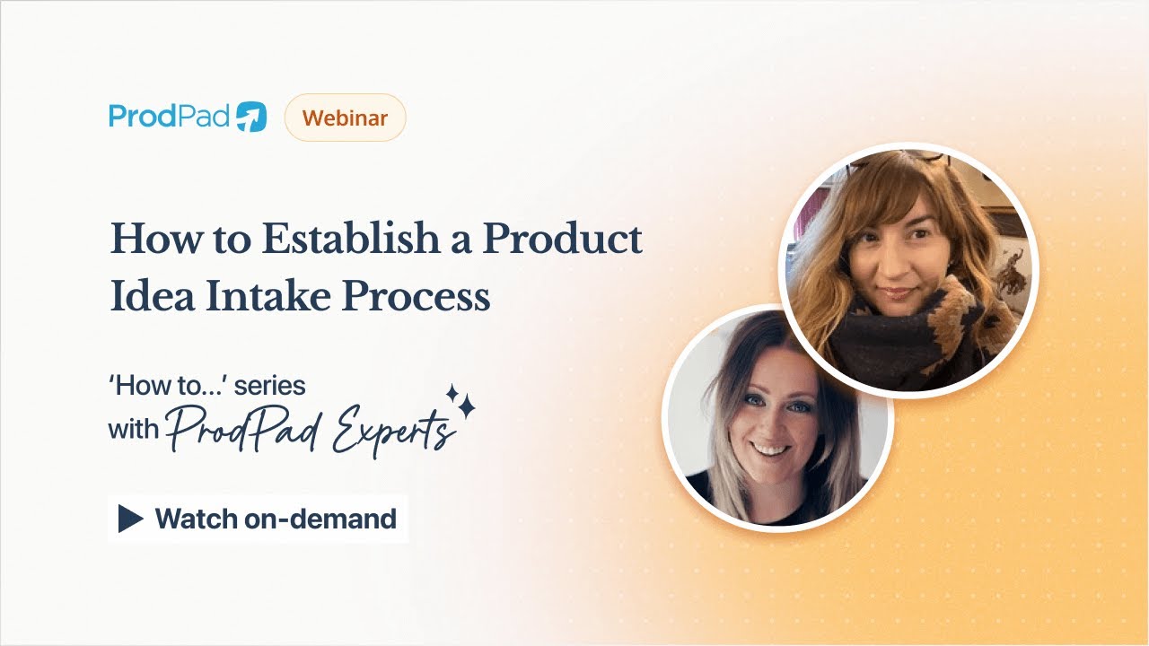 How to Establish a Product Idea Intake Process - YouTube