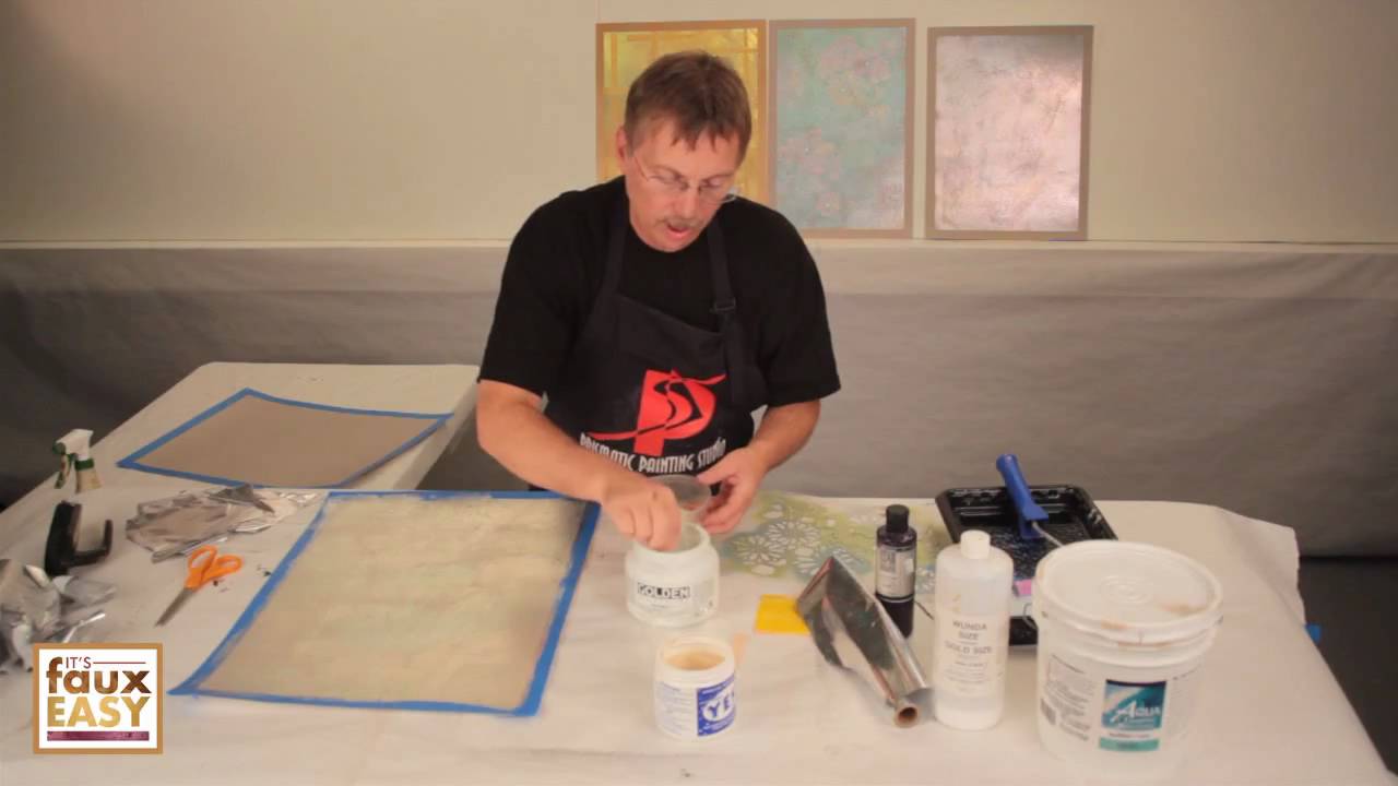 Gary Lord faux finish: Pixie Dust - YouTube