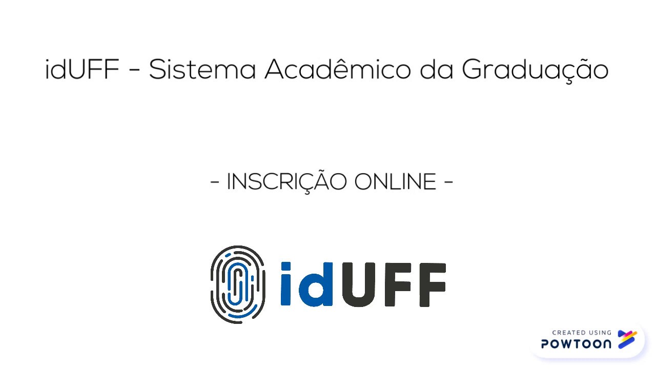 Inscrição Online - idUFF - YouTube