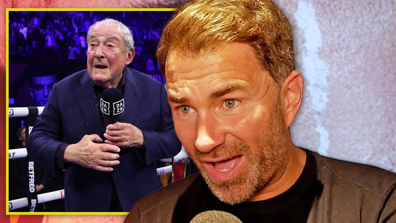 'BOB ARUM HAD STRANGE DECISIONS ON HIS CARDS!!' - Eddie Hearn HITS BACK ...