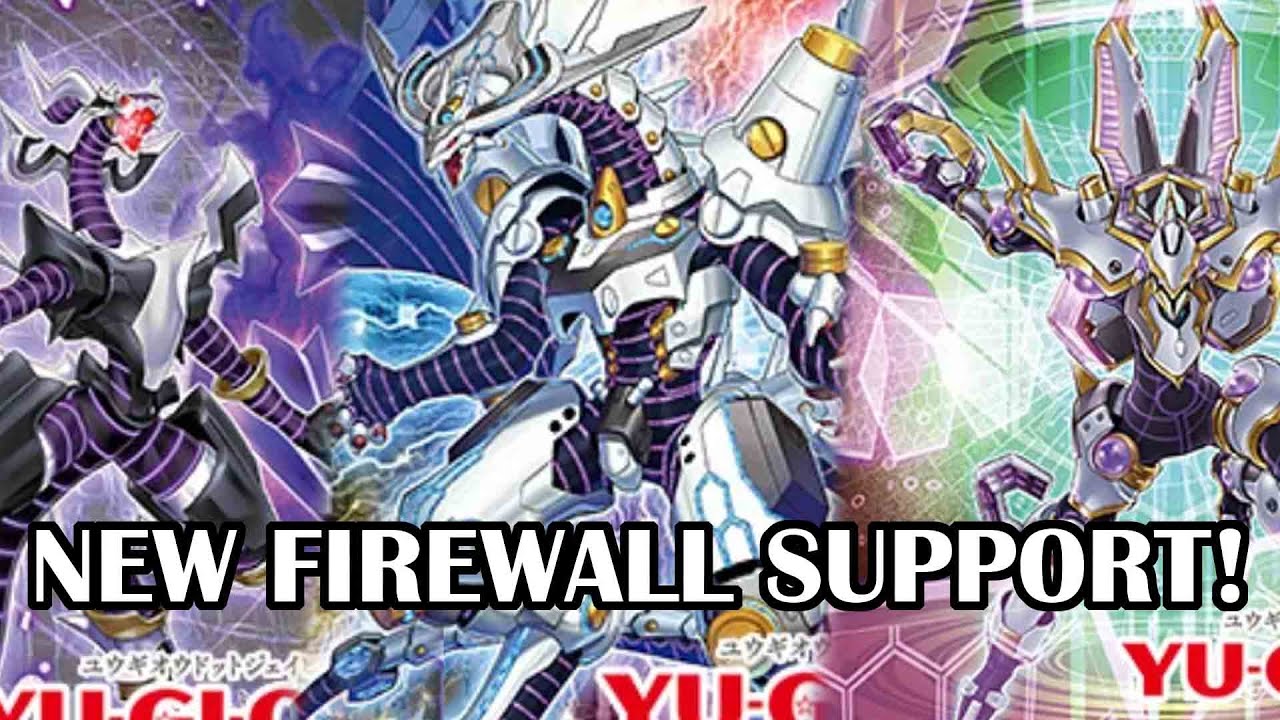 Yu-Gi-Oh! NEW FIREWALL DRAGON SUPPORT IS AMAZING! - YouTube
