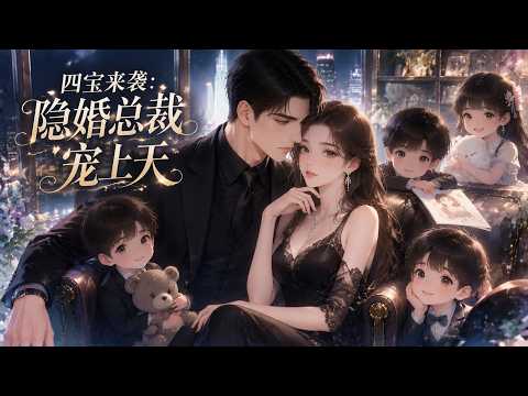 【FULL】🌟新番上線🌟《四寶來襲：隱婚總裁寵上天》雨棠遭真千金算計失身，懷四胞胎後被掃地出門，卻意外認回帝都蘇家，被四位寵妹狂魔哥哥捧在手心，與薄氏總裁薄景州隱婚。#动态漫画 #漫剧