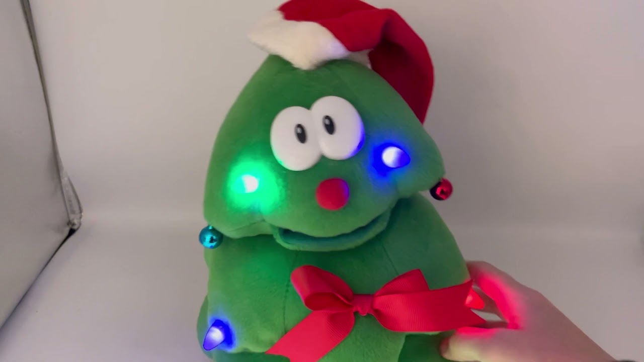Cuddle Barn Christmas Tree Plush Animated Singing Dancing Light Up How ...