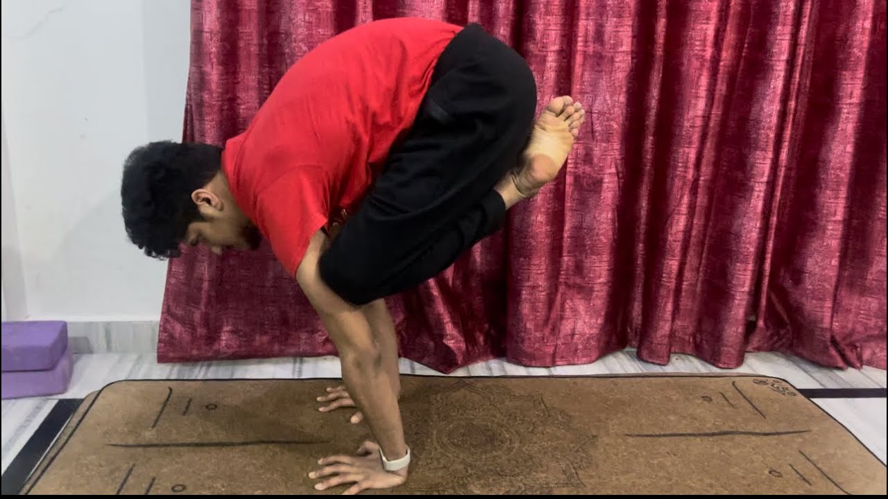 Easy steps to learn CROW POSE ( Bakasana ) For a Beginner |Daily ...