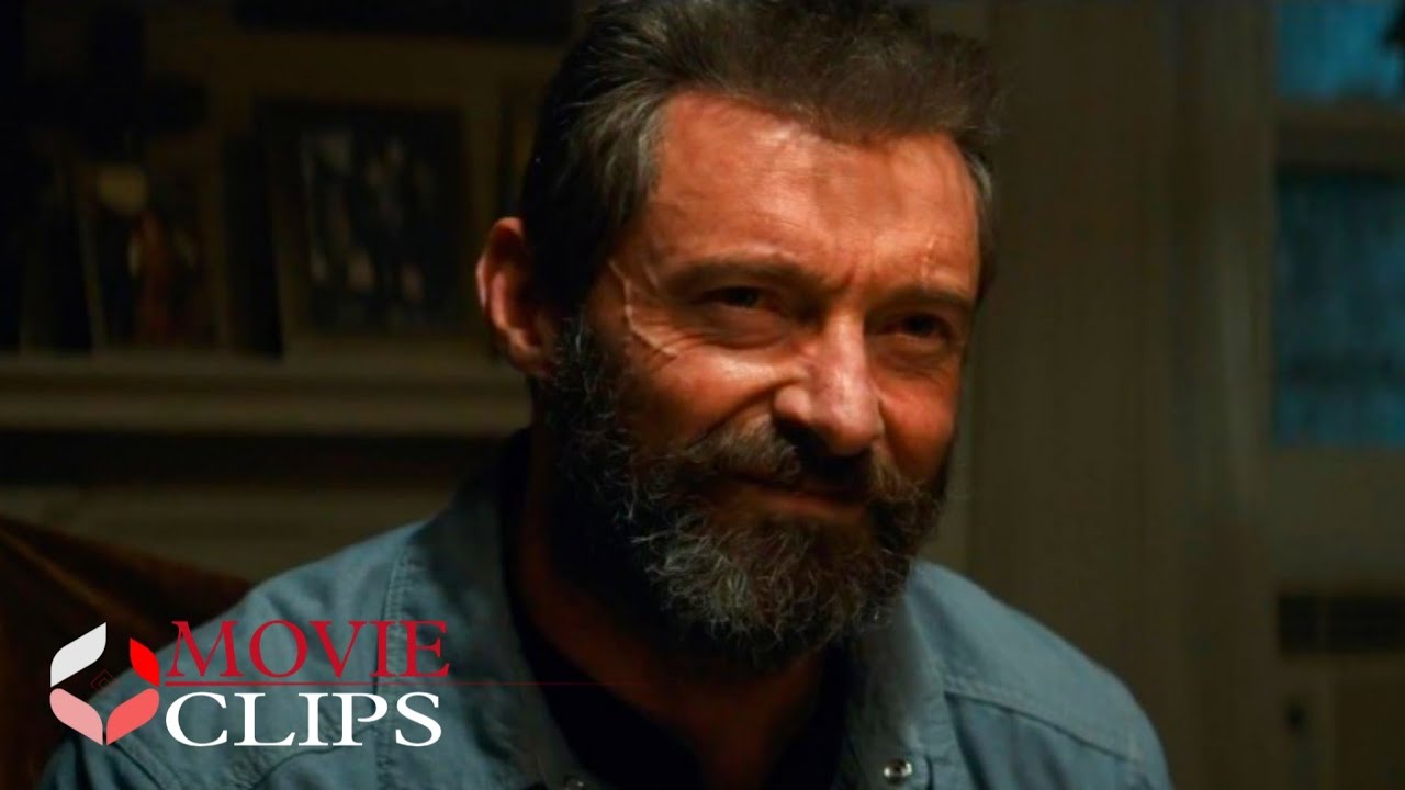 Logan (2017) dinner with the Munson family scene movie clips - YouTube