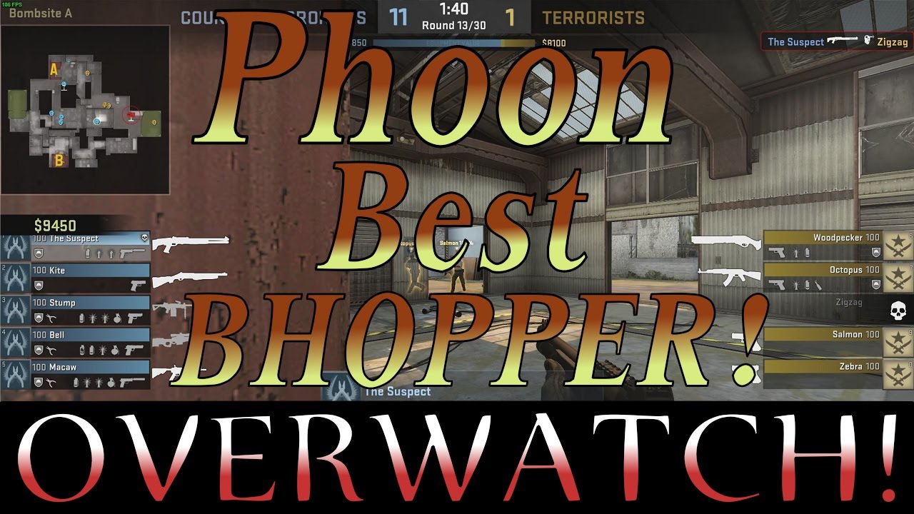 Phoon Comes Back his BHOP too much for VAC! CS:GO OVERWATCH! - YouTube