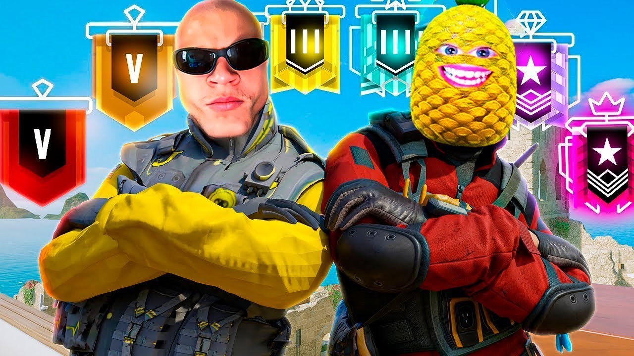 When Sir Pineapple TRIES HARD in Siege - YouTube