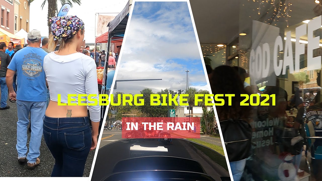 LEESBURG BIKE FEST 2021! What a rally should be. 4K (60fps) - YouTube