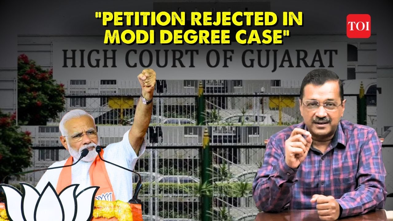 PM Modi Degree Case: Setback for Delhi CM Arvind Kejriwal | Gujarat ...