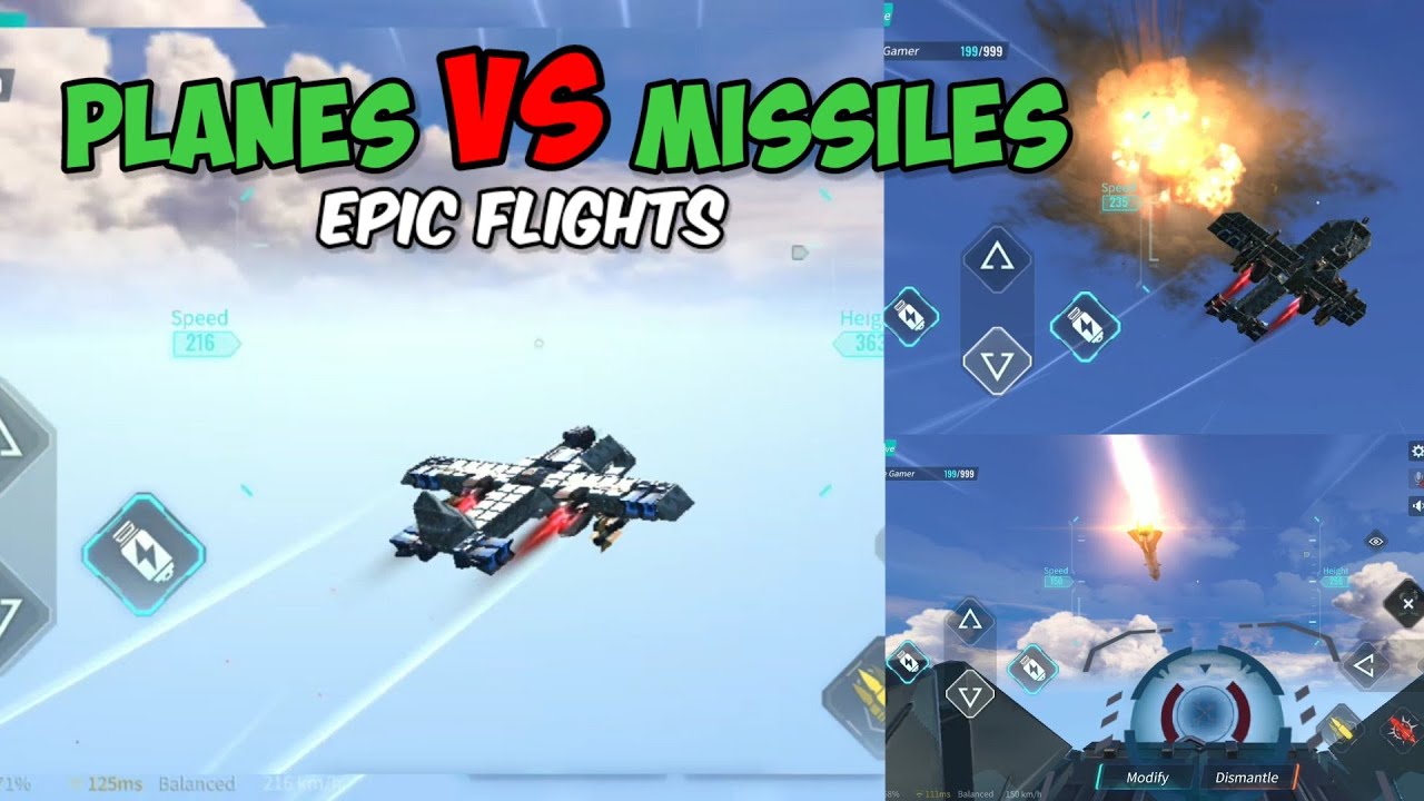 Planes vs Missiles, (Epic Flights) || Astracraft - YouTube