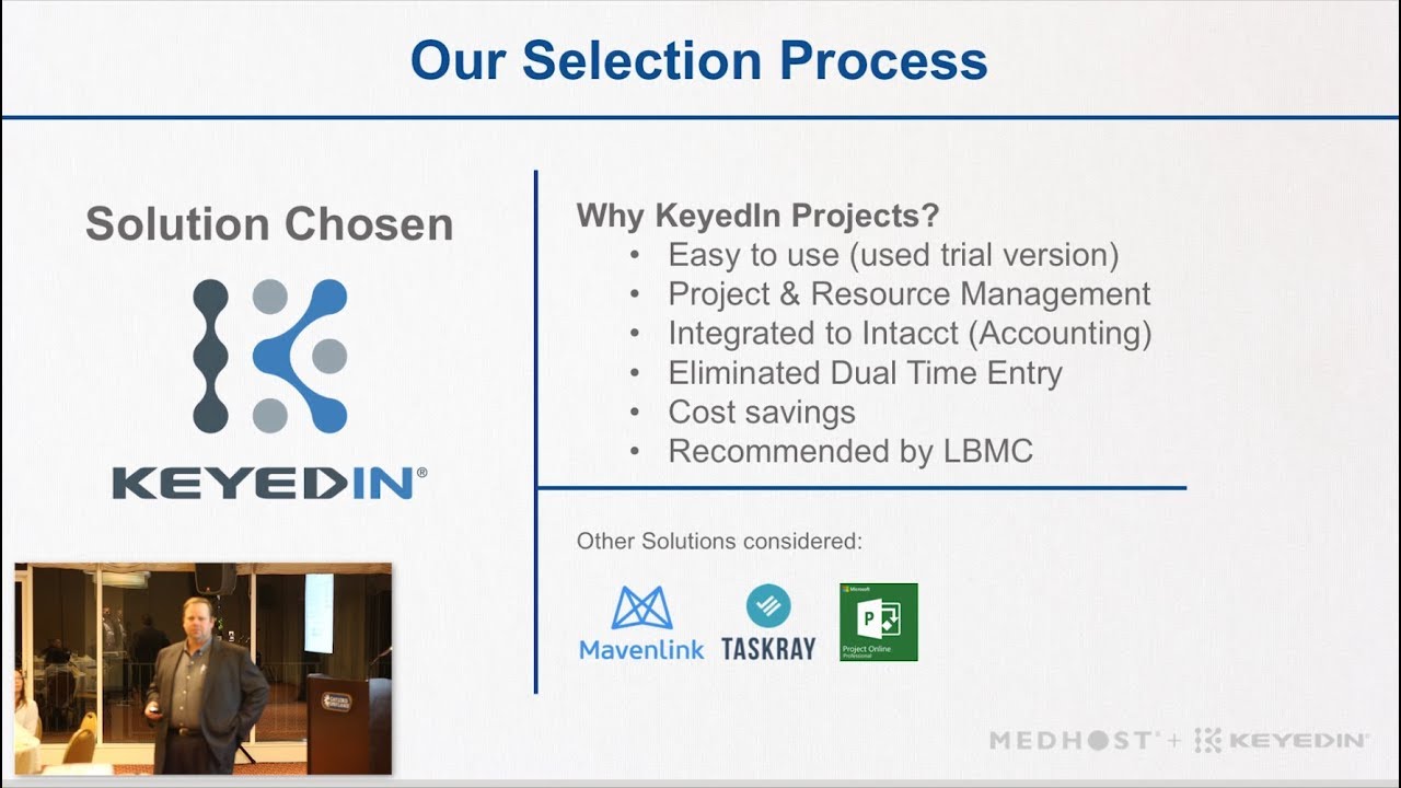 Dave Sanders from Medhost - Why we chose KeyedIn Solutions - YouTube