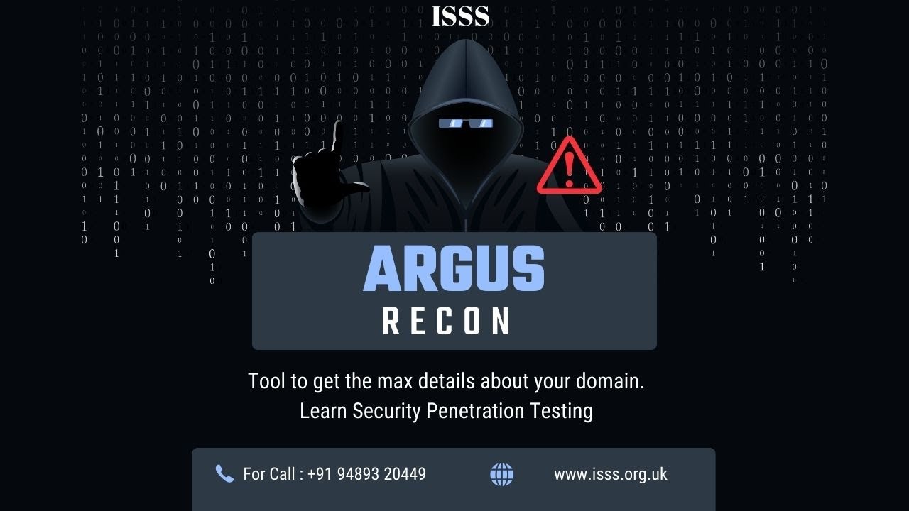 Argus Recon toolkit - YouTube