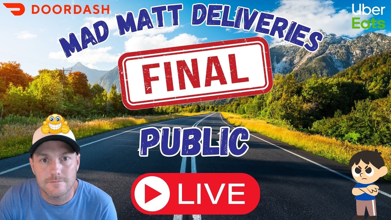 Mad Matt's Final Public DoorDash Live! - YouTube