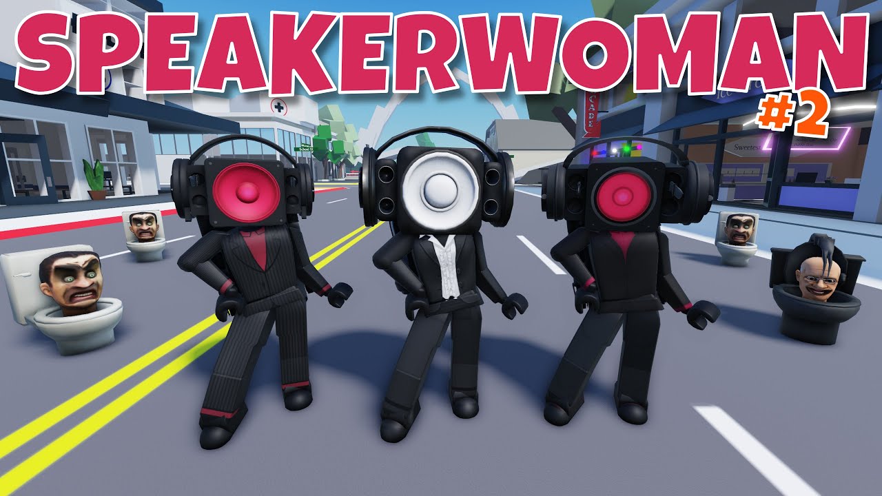 Skibidi Toilet 61: How To Become SPEAKERWOMAN in Roblox - 4 Outfits ...