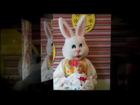 Pictures With The Easter Bunny! - YouTube