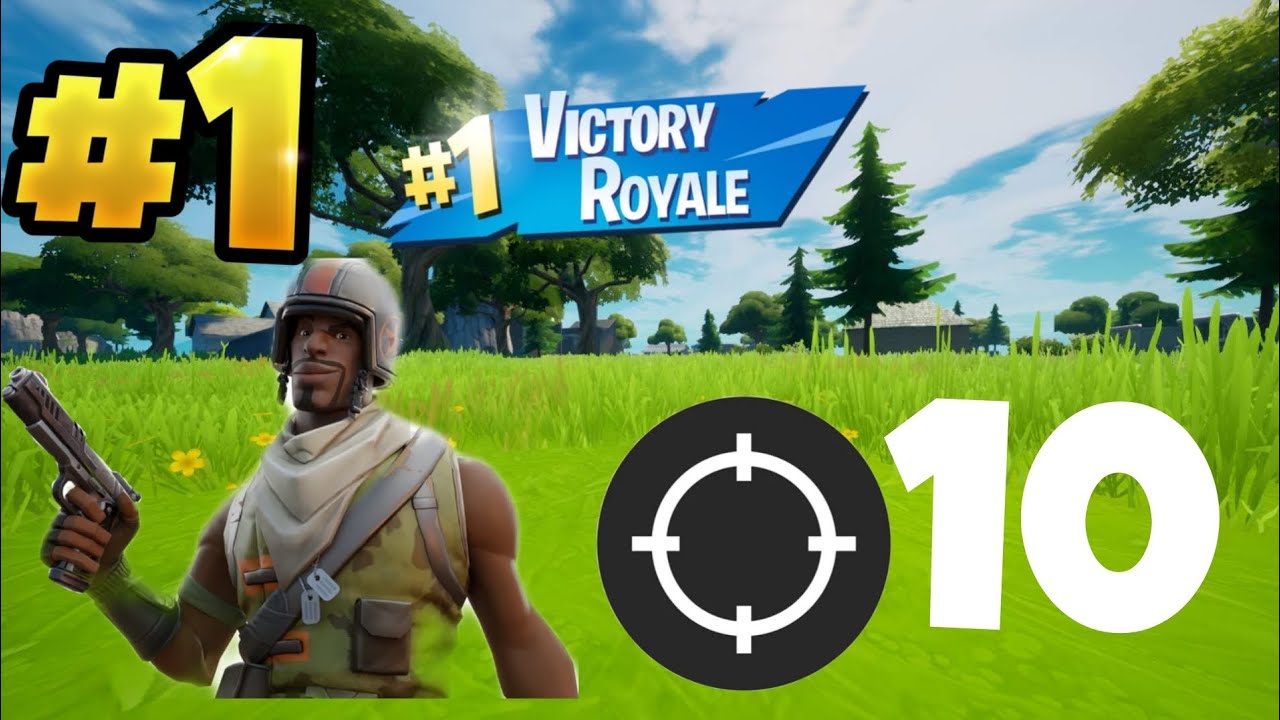 10 kill win fortnite reload calm music montage - YouTube