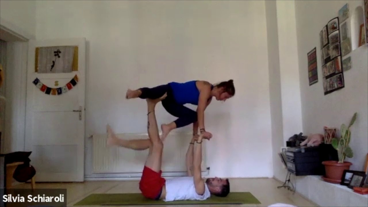 Acro yoga flow home - our best performance ever! - YouTube