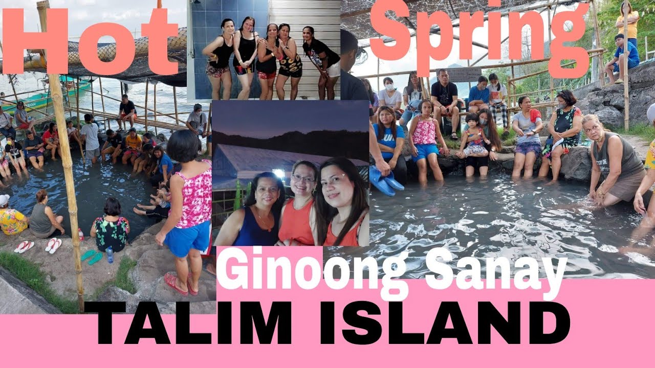 TALIM ISLAND HOT SPRING AT GINOONG SANAY ..#aileenvlogs #talimisland# ...