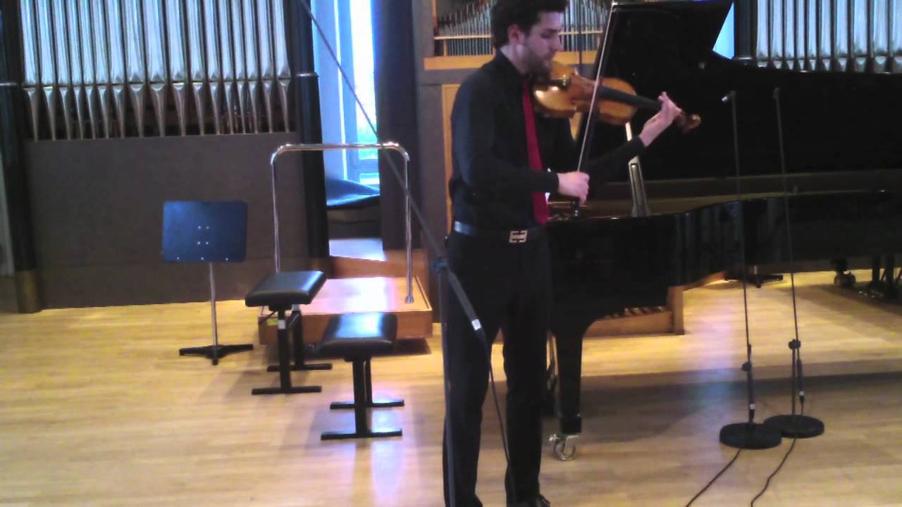 Ysaye Sonata No 4 Sarabande - YouTube