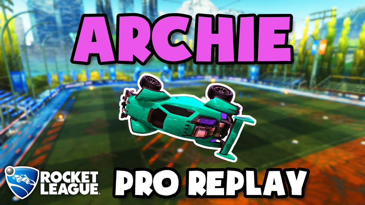 archie Pro Ranked 2v2 #9 - Rocket League Replays - YouTube