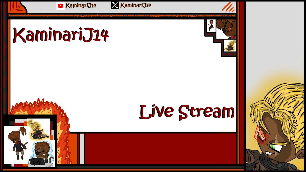 Digital Art/ Gaming Stream - Drawing A Character sheet and Play DBX2 ...