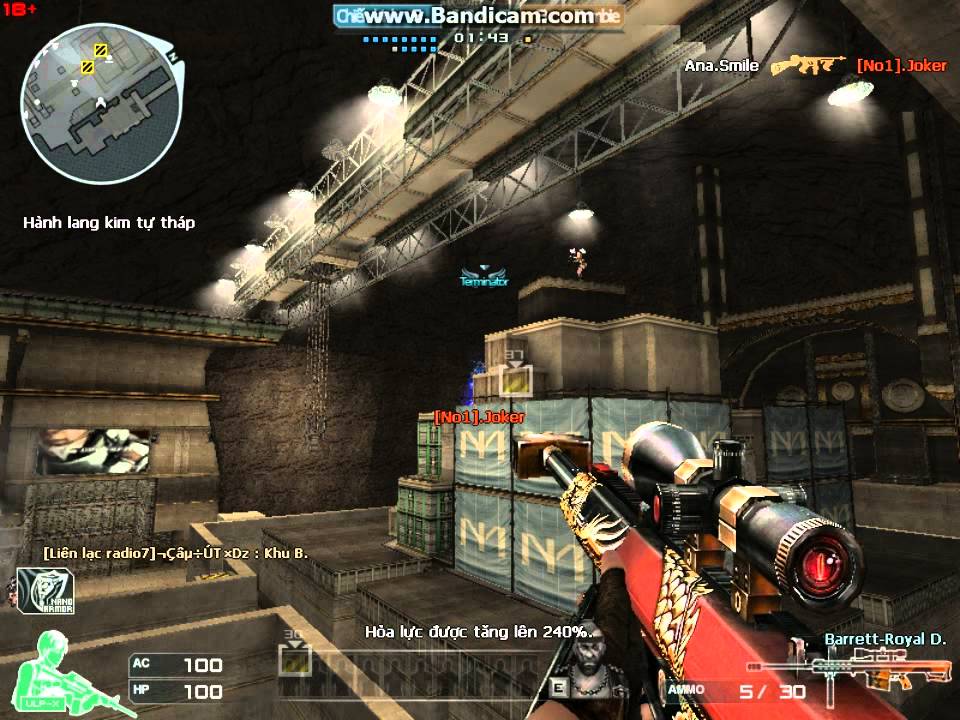 Barret-Royal Dragon in Zombiev4 - YouTube