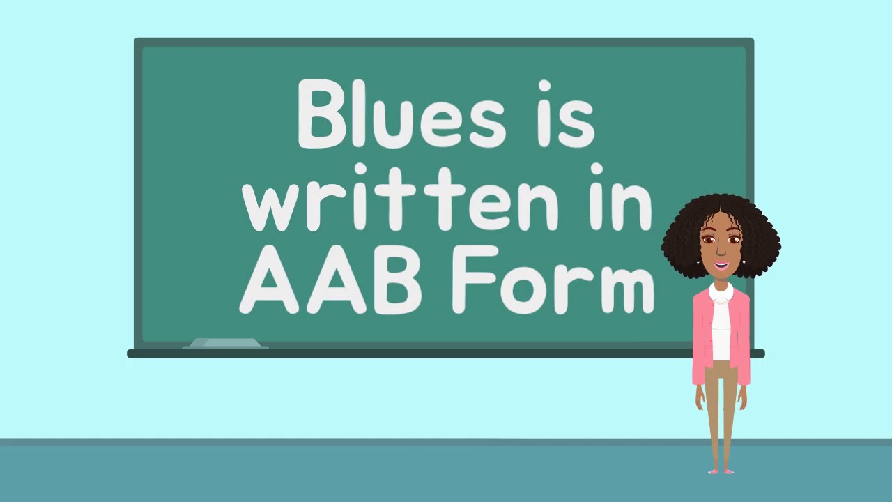 Blues AAB Form Explained for Kids - YouTube