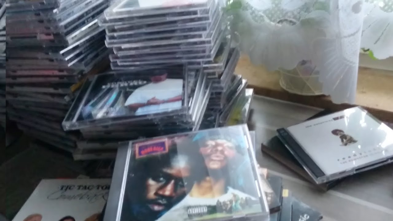 Моя коллекция дисков с музыкой ( Cd Collection ) Rap, Hip-Hop, USA ...