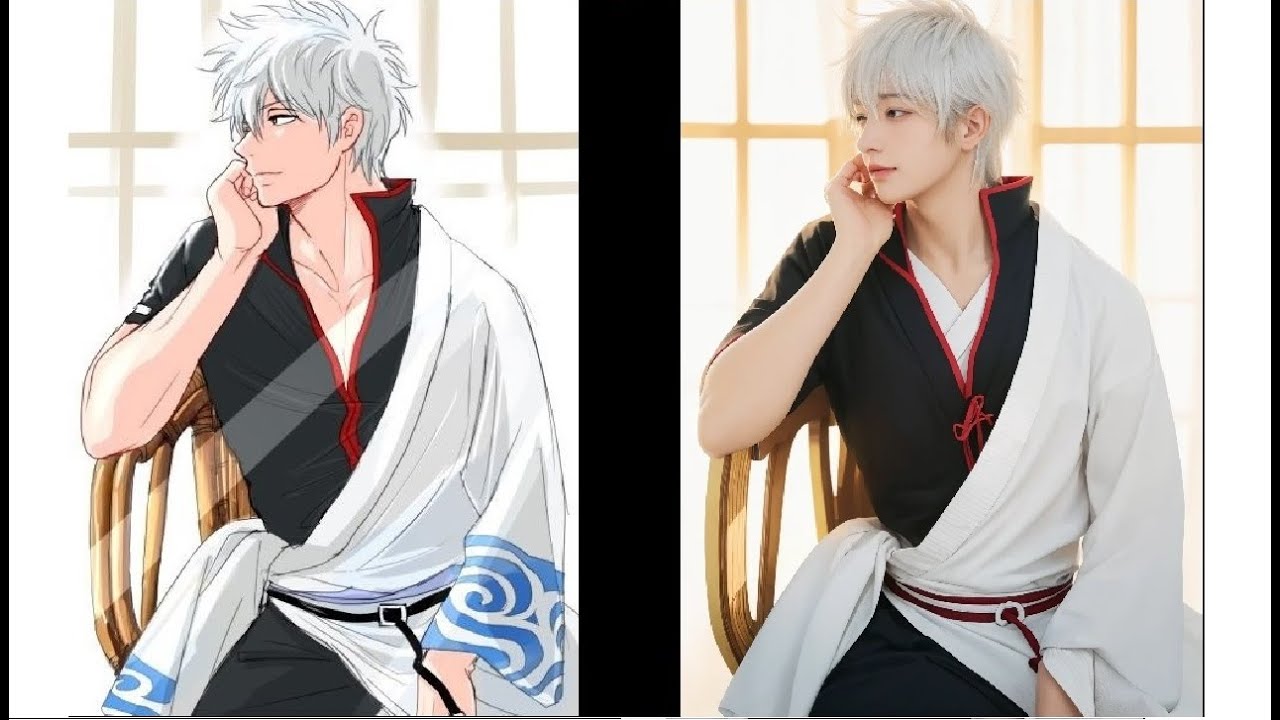 AI showed what Gintoki Sakata from the anime and manga Gintama would ...