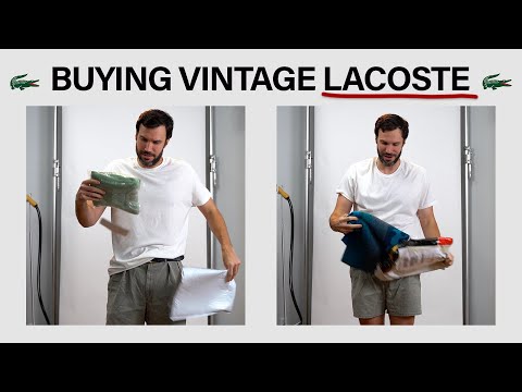 Exploring Vintage Lacoste Clothes for the First Time