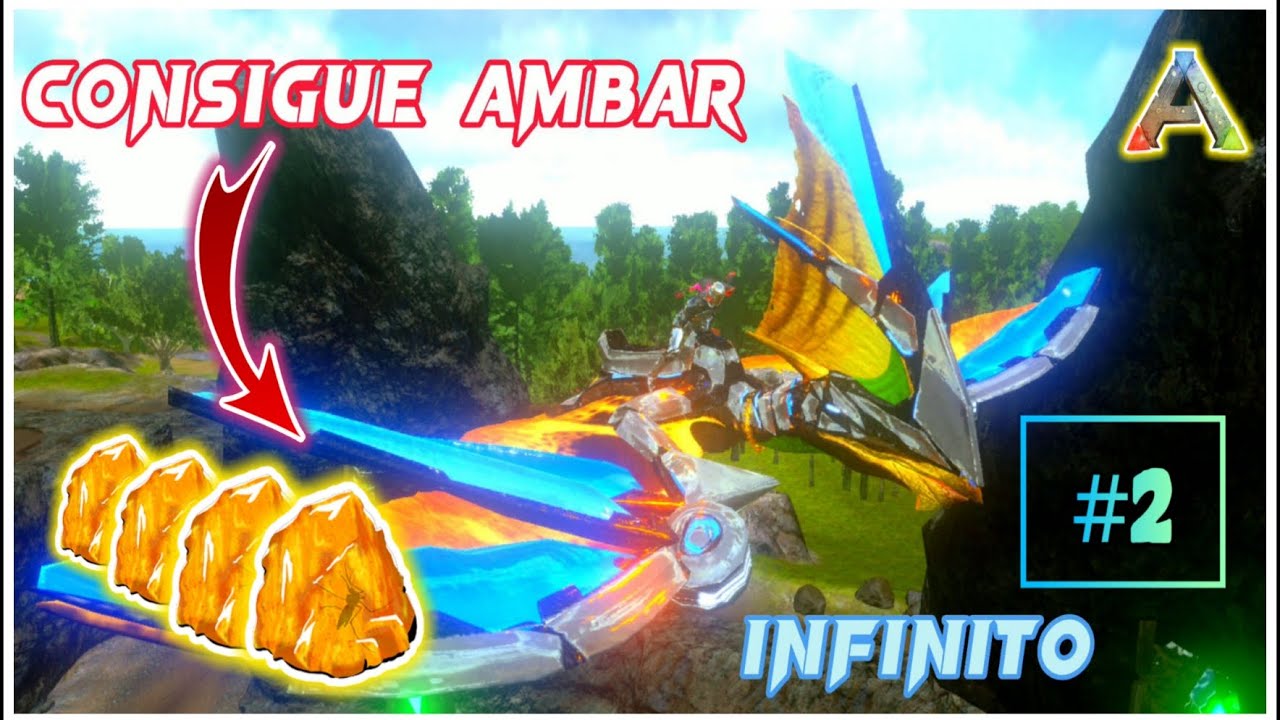 Como Conseguir AMBAR INFINITO en ARK MOBILE / Método fácil 2023 / #2 ...