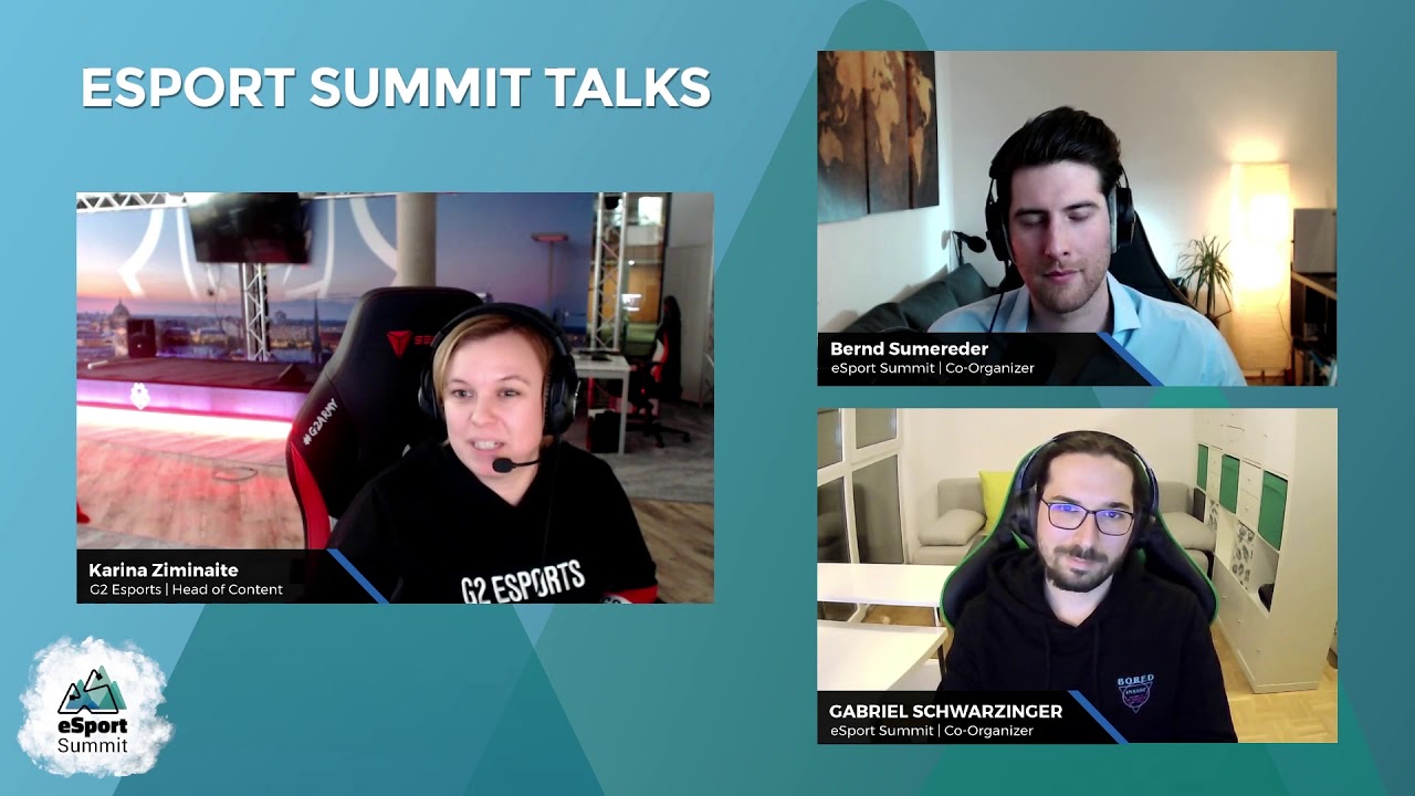 eSport Summit Talks EP1 - Karina Ziminaite | G2 ESPORTS - YouTube