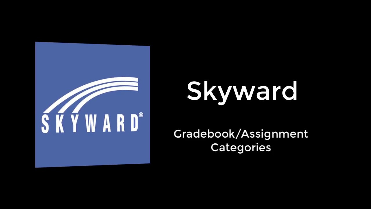 Skyward: Gradebook Categories - YouTube