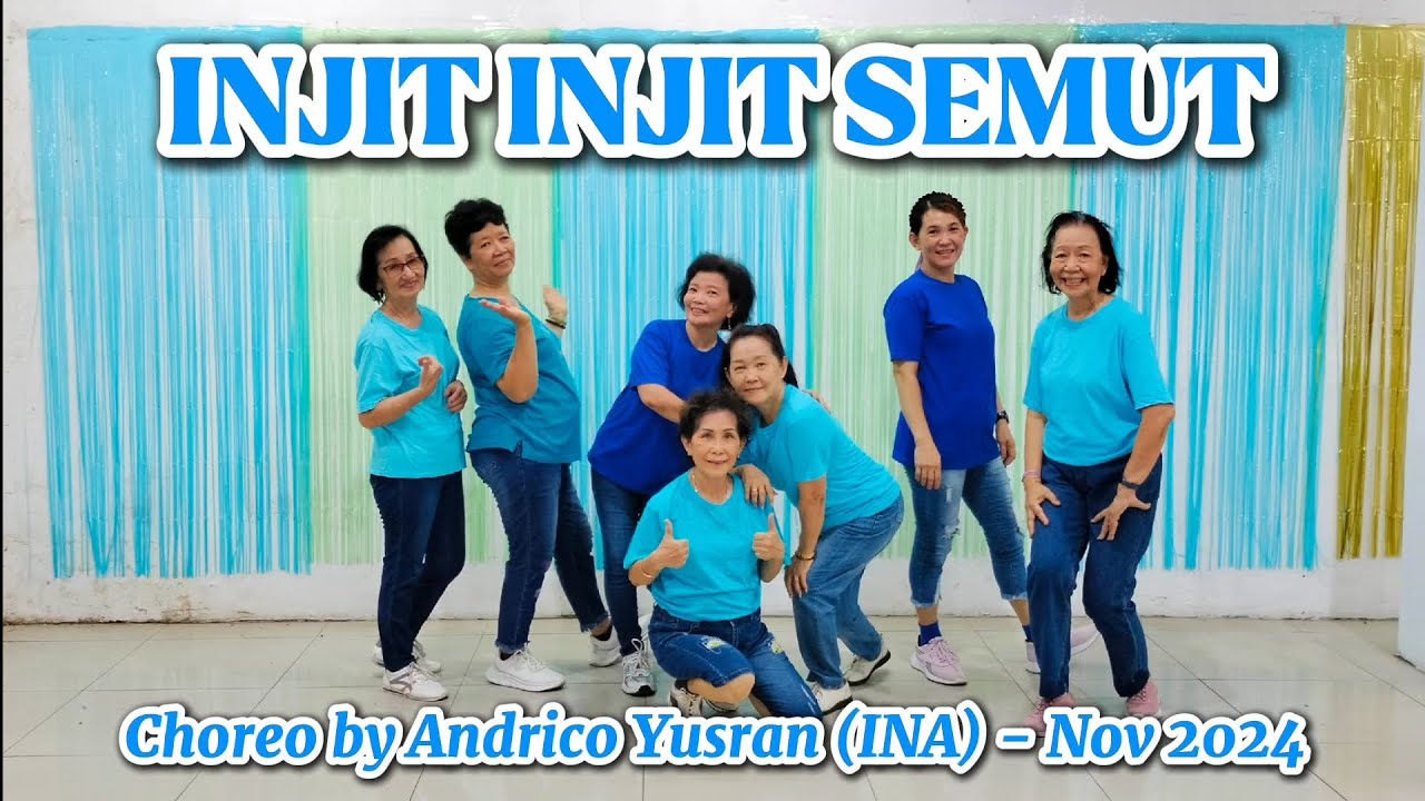 Injit Injit Semut Line Dance // Choreo by Andrico Yusran (INA) - Nov ...