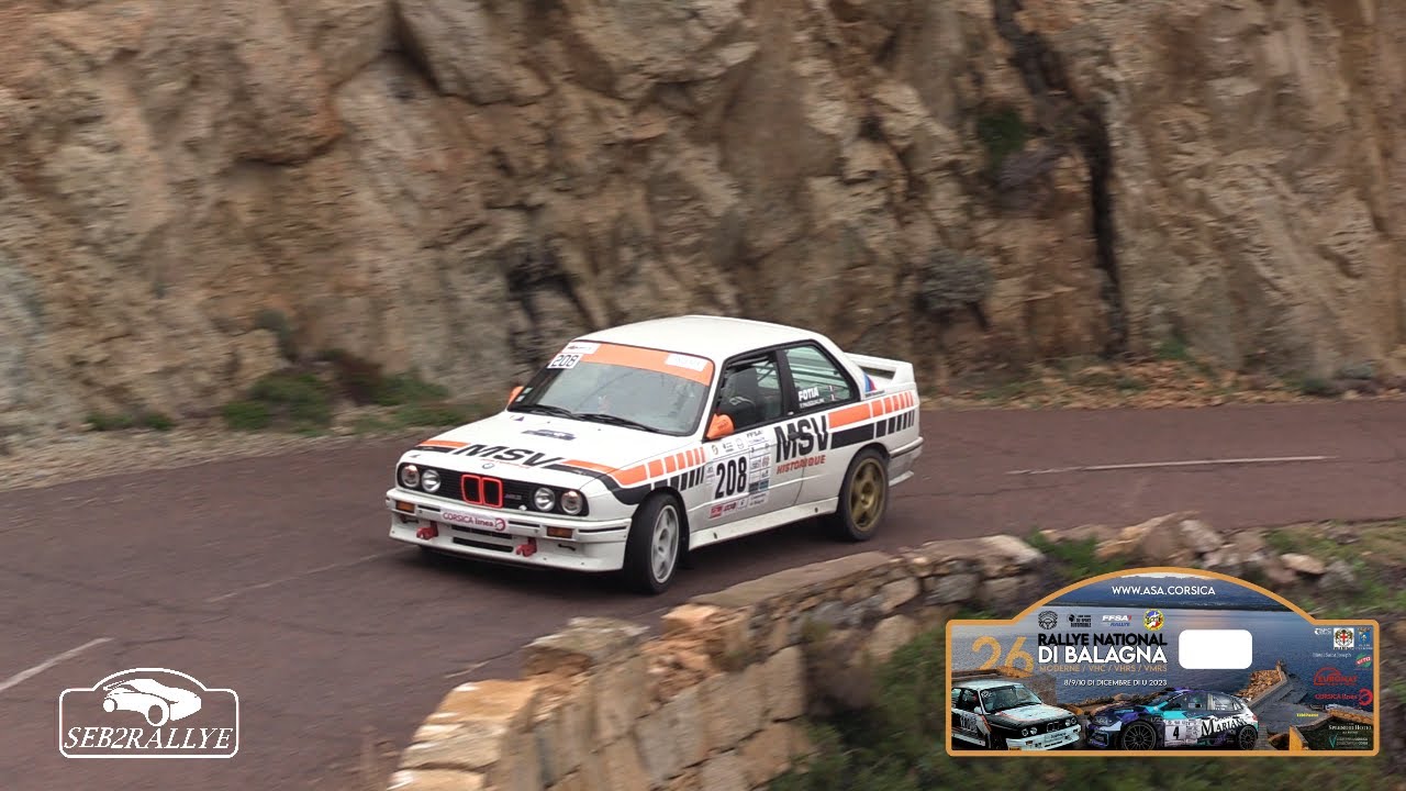 patrick FOTIA et franck PASQUALINI Rallye de BALAGNE 2023 - YouTube