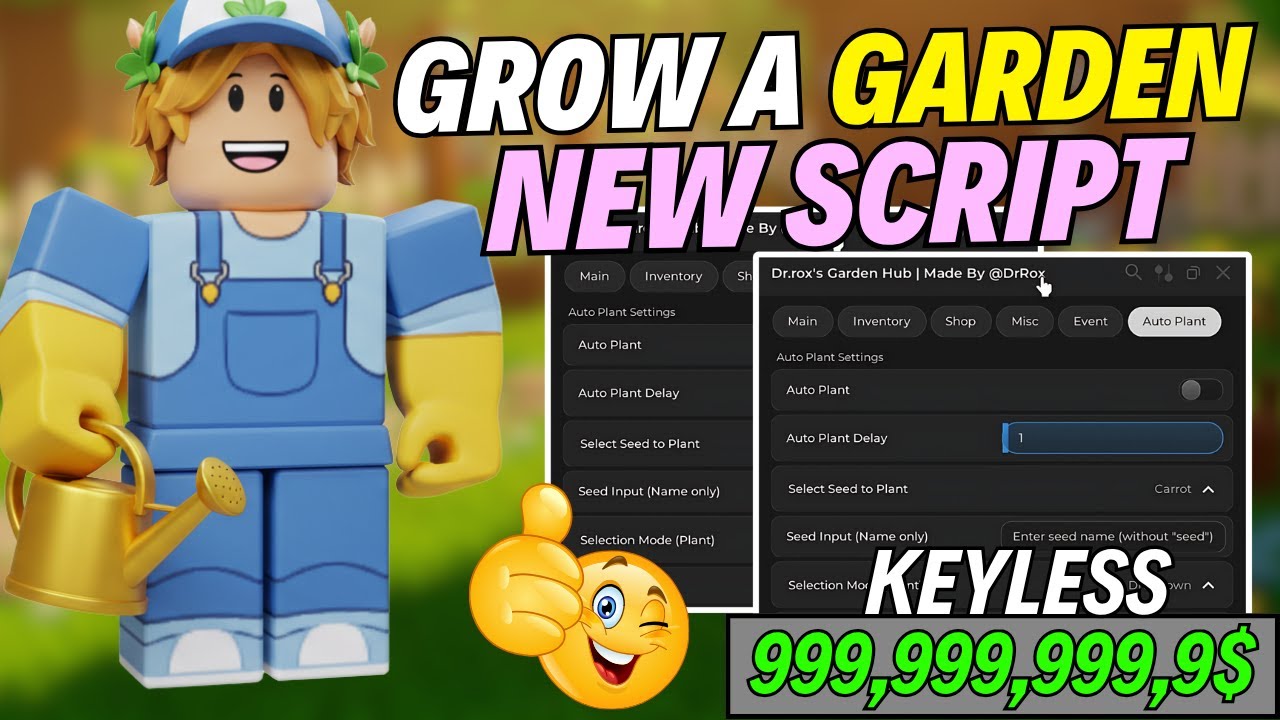 🌟 Grow A Garden Script 2025 | Unlock Every Pet & Candy Boost 💠 ...