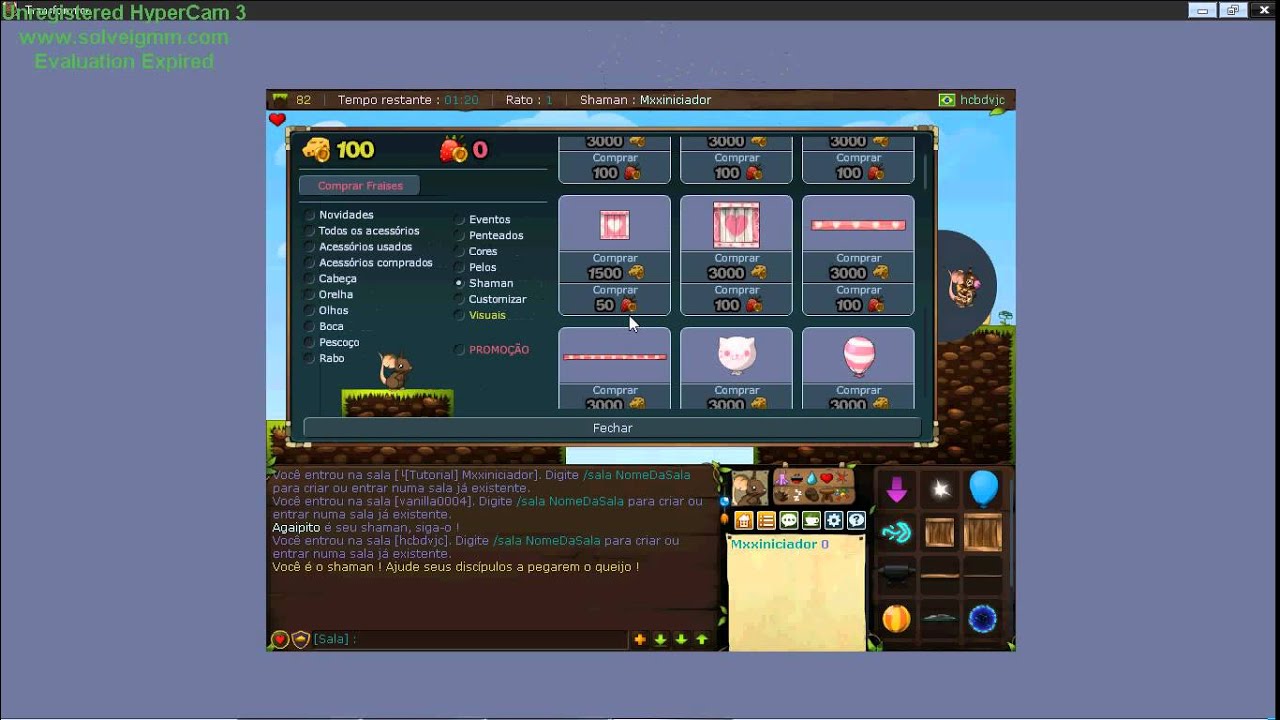 Como jogar transformice Part.1 - YouTube