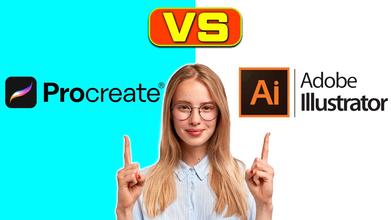 Procreate vs Adobe Illustrator - Which Editor Should You Pick? (3 Key Differences) - YouTube