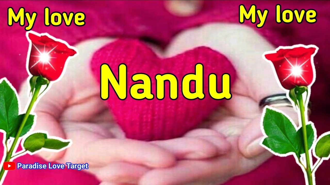 Nandu naam ka video//Nandu name status //Nandu name whatsapp status //N ...
