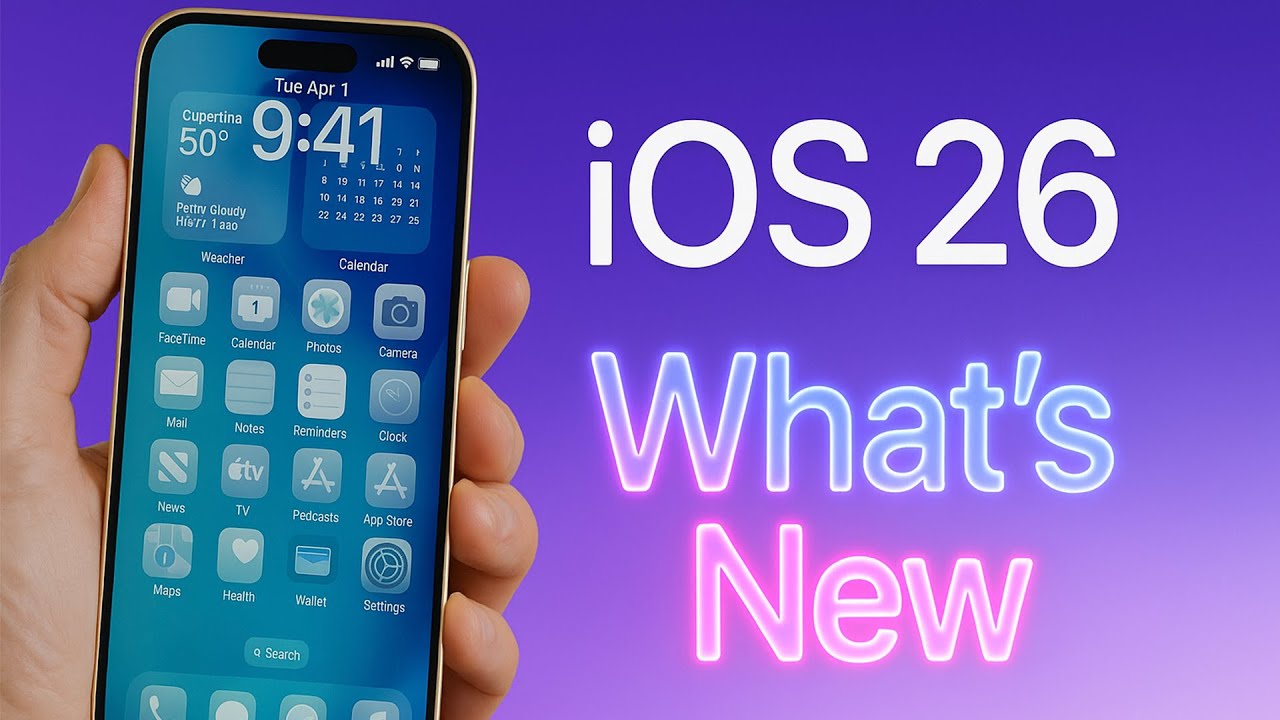 Everything New in iOS 26: Liquid Glass, Visual Intelligence, New Camera ...