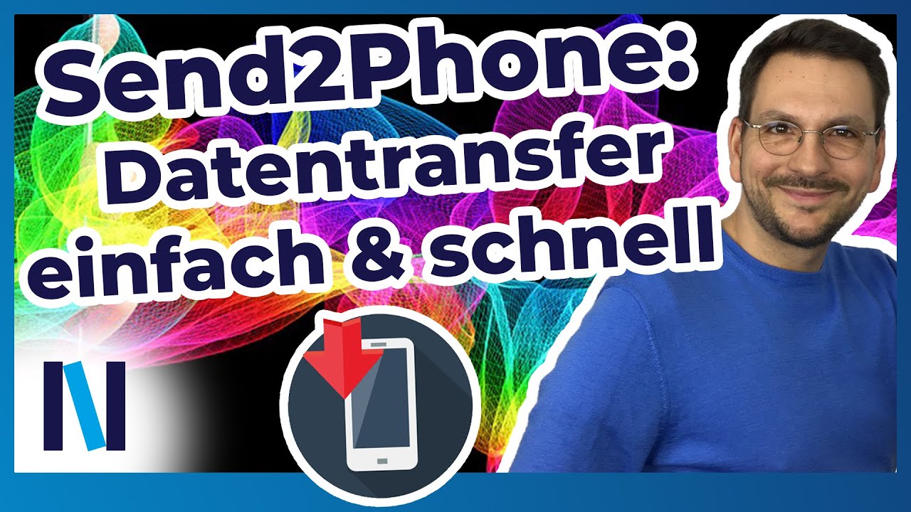 Mit Send2Phone Daten einfach vom Smartphone auf den PC übertragen – und umgekehrt - YouTube
