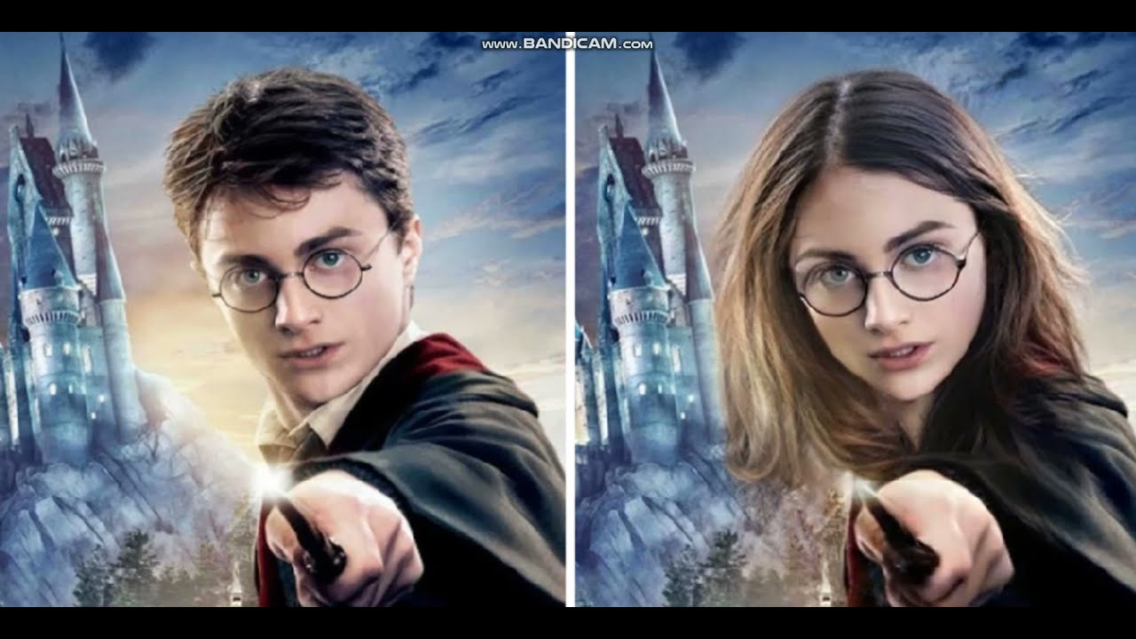 Harry Potter Characters Gender Change. - YouTube