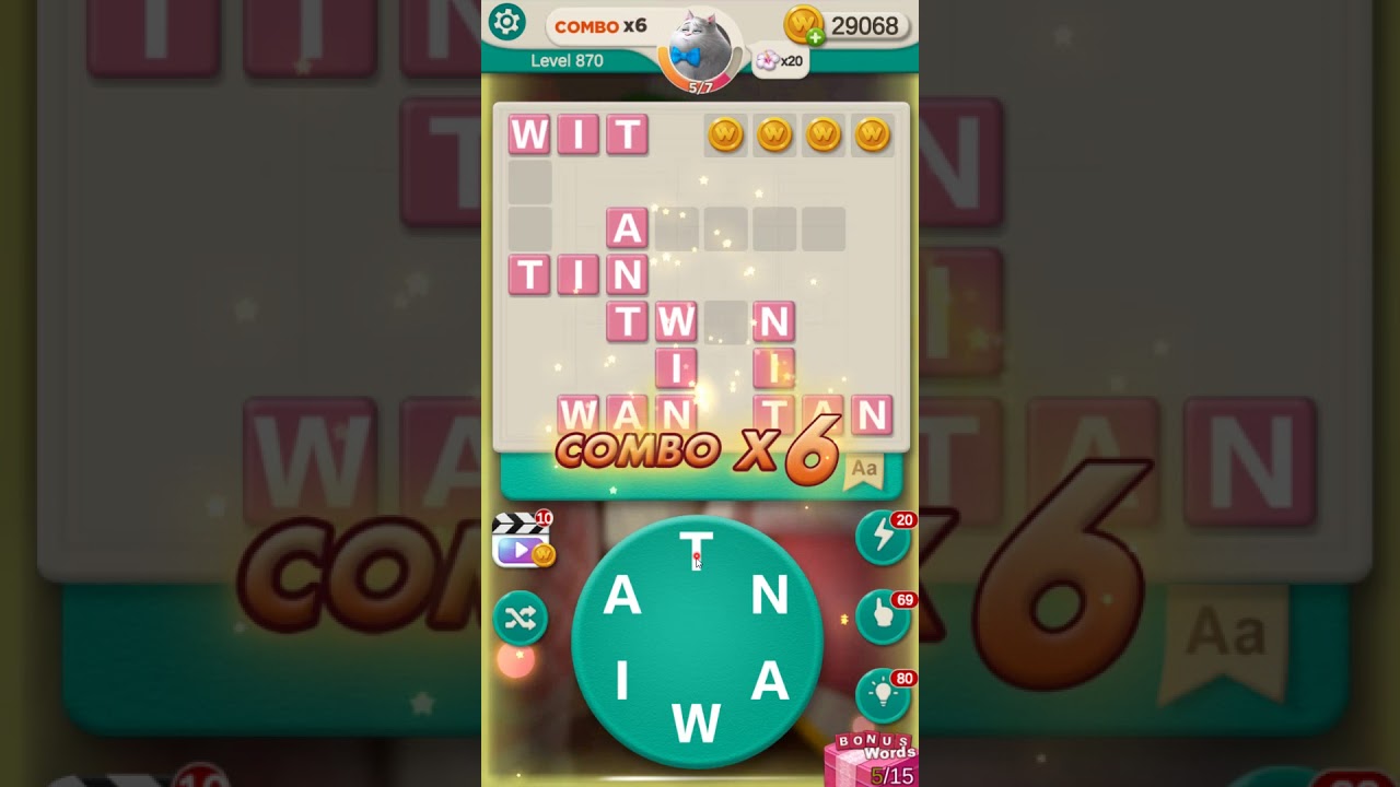 WORD VILLAS level 870 - YouTube