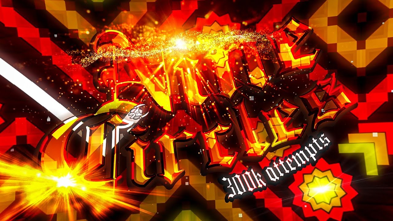 nine circles 80% (no cbf) geometry dash gd - YouTube