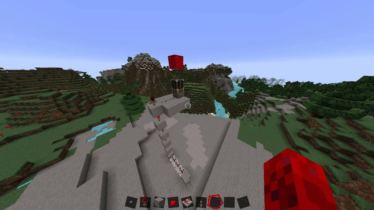 Redstone Tutorial: Redstone up walls! - YouTube