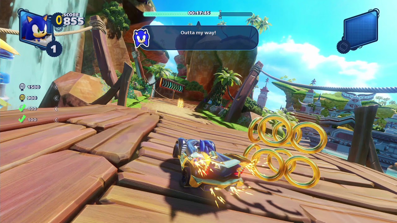 Team Sonic Racing Story Mode: 1-6 Platinum Medal - YouTube