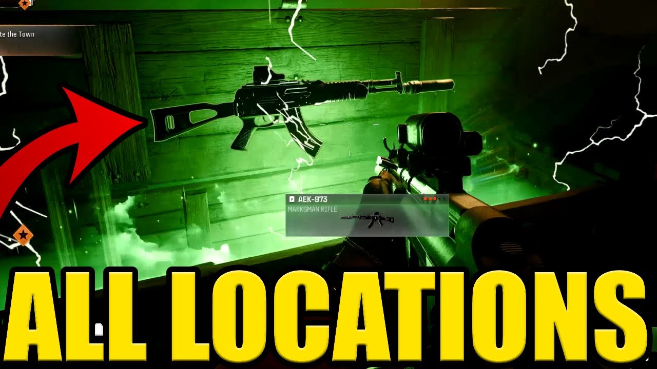 CALL OF DUTY BLACK OPS 6 ZOMBIES ALL MYSTERY BOX LOCATIONS LIBERTY ...