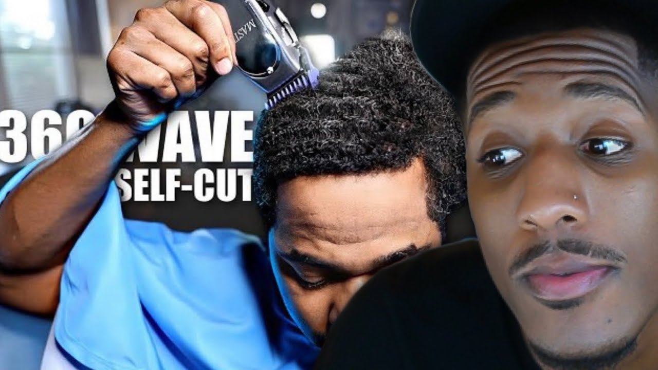 Reacting To 360 Jeezy Doing A Self Cut Tutorial 💈 - YouTube