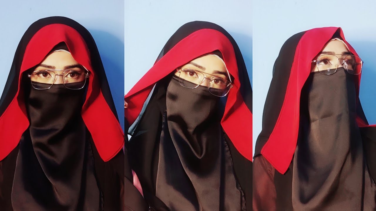 Everyday Niqab look tutorial||Most easy niqab Tutorial|| QueeN ZaNNaT ️ ...