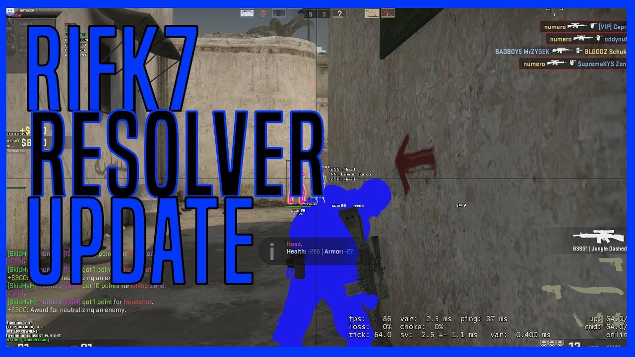 rifk7 resolver update | rifk7.com hvh - YouTube